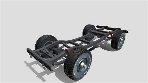 Offroad Vehicle Chassis Buy Royalty Free 3d Model By Dragosburian
