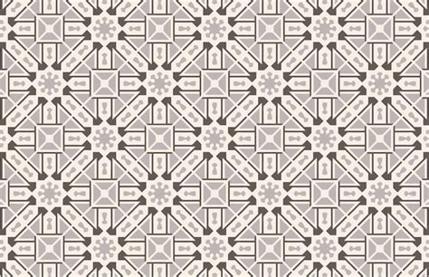 Premium Vector Geometric Brown Brown Tile Pattern