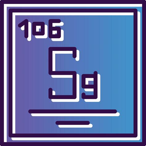Seaborgium Vector Icon Design 25092415 Vector Art At Vecteezy