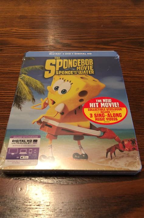 The Spongebob Squarepants Movie Blu Ray