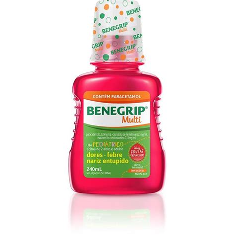 Benegrip Multi Soluçao 240ml Drogaria Globo Drogaria Globo