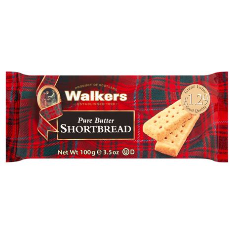 Walkers Pure Butter Shortbread 100g The English Grocer