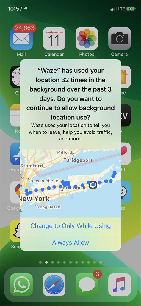 How To Stop The Background Location Use Alerts From Navigation Apps I