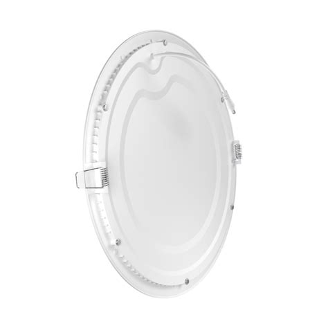 Panel LED Embutir 24W Circular Ø294 2040Lm 3000K Blanco Tienda Resi
