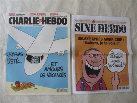 Charlie Hebdo N° 890 Sine Hebo N° 44 08072009 Eur 500 Picclick Fr