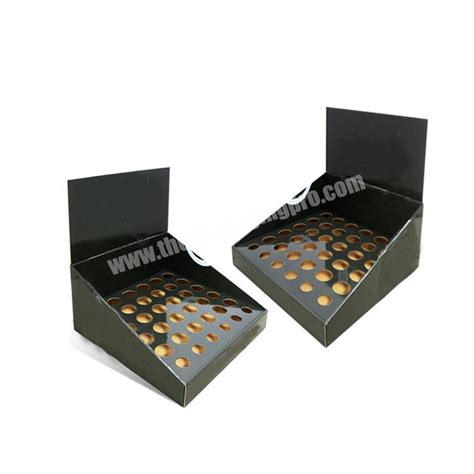 Cardboard Display Table Paperboard Counter Display Rack Collapsable Corrugated Box