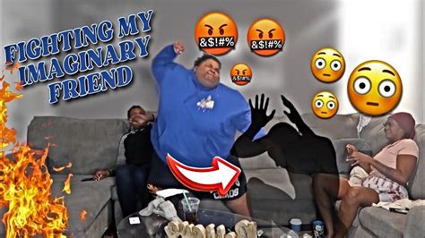 Fighting My Imaginary Friend In Front Of My Girlfriend To See How She
