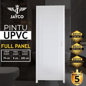 Jual Pintu Upvc Full Jayco Panel Pintu Kamar Putih Terlaris Kota Surabaya Tyasi Tk Tokopedia