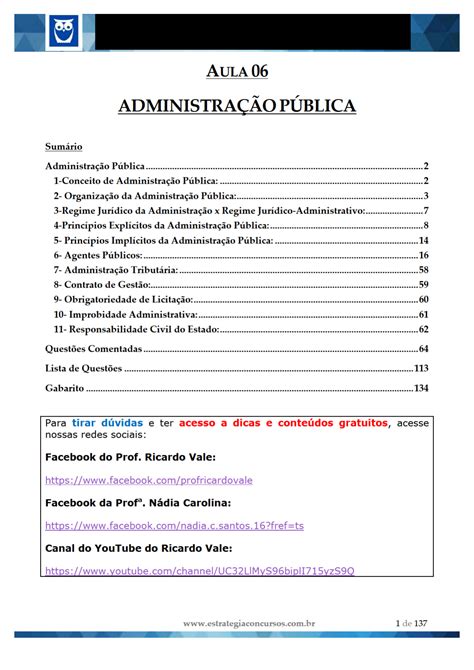 Aula Direito Constitucional Direito Constitucional I