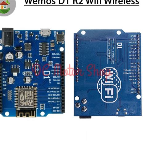 Jual Update Murah Wemos D1 R2 Wi Fi Wireless Arduino Development Board Module Esp8266 Shopee
