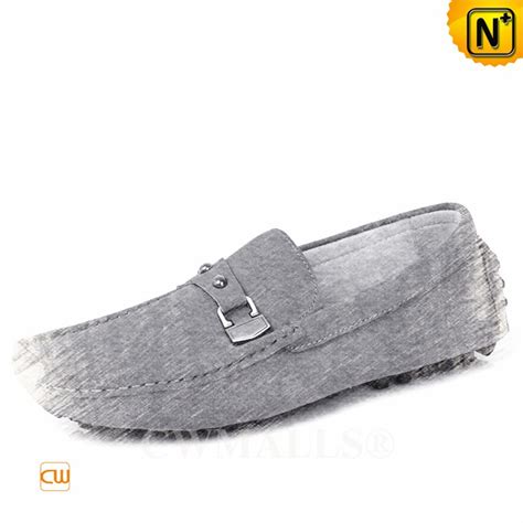 Cwmalls® Suede Leather Driving Loafers Cw707113