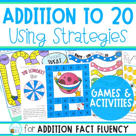 Addition Games For Addition Fact Fluency Made By Teachers