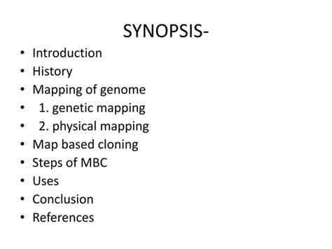 Map Based Cloning Of Genome Ppt