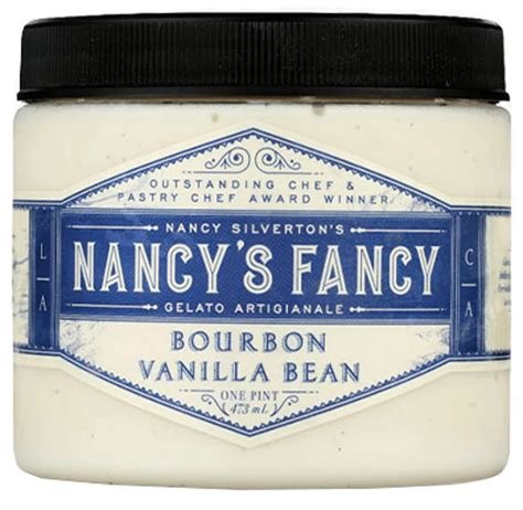 Nancys Fancy Bourbon Vanilla Bean Gelato 16 Oz Central Market