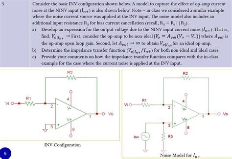 Consider The Basic Inv Configuration Shown Below A Model To Capture