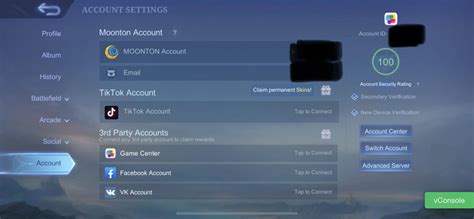 Switching Account Using Moonton Id Bug Rmobilelegendsgame