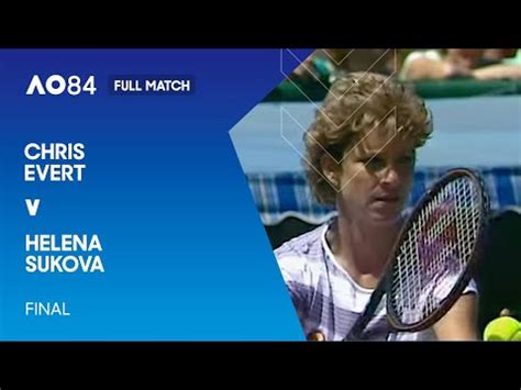 Chris Evert V Helena Sukova Full Match Australian Open 1984 Final