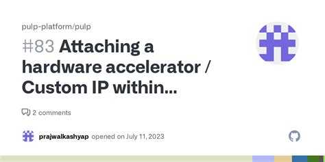Attaching A Hardware Accelerator Custom Ip Within Pulpcluster Via