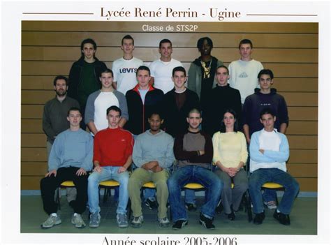 Photo de classe BTS P de Lycée René Perrin Copains d avant