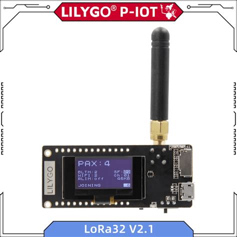 LILYGO TTGO LoRa32 V2 1 1 6 1 ESP32 LoRa 433MHz 868MHz 915MHz Utvecklingskort 0 96 Tum OLED TF