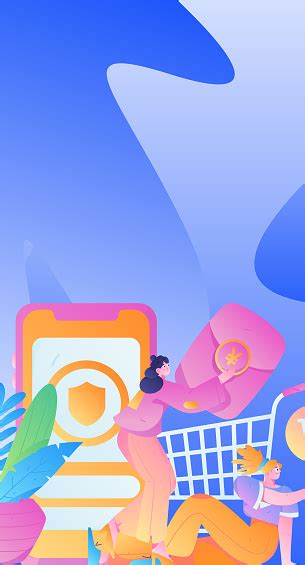 축제 쇼핑 전자 상거래 온라인 쇼핑 사람들 플랫 벡터 개념 작업 손으로 그린 그림 금융에 대한 스톡 벡터 아트 및 기타 이미지 금융 다중 색상 등장인물 Istock