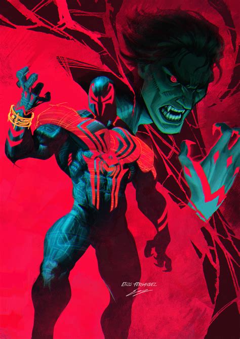 Spider Man 2099 Miguel Ohara Enzo Fernandez Rimaginarymarvel