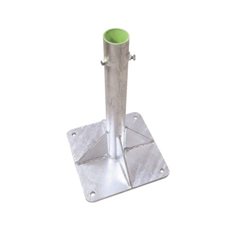Base Para M Stil Hasta Con Opresores Base De X Cm Y Tubo De Cm Ced Galv Inmersi N