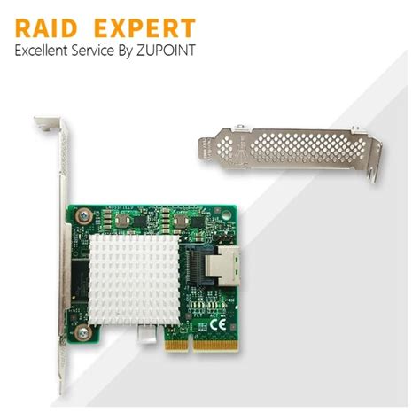 ZUPOINT SAS 2 RAID 컨트롤러 카드 SATA 6Gbps HBA LSI 9211 4i P20 IT 모드 ZFS FreeNAS unRAID 확장기 H1110
