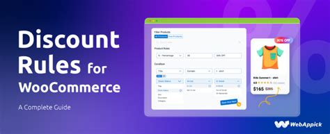 Discount Rules For WooCommerce A Complete Guide WEBAPPICK
