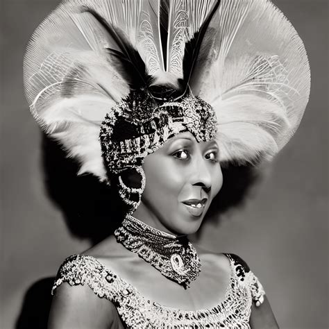 Josephine Baker Medium Shot Photograph Creative Fabrica