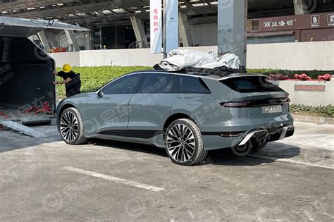 【2022广州车展探馆：奥迪a6 Avant E Tron概念车】 知乎