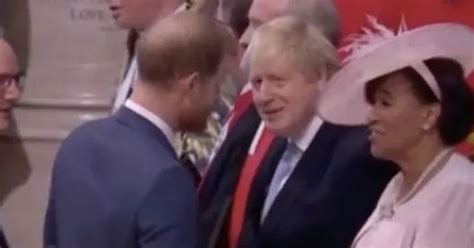 Prince Harry Snubs Boris Johnson In Final Royal Engagement With