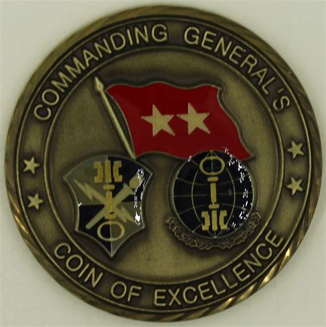 Intelligence And Security Command Commanding Generals Army Challenge Coi Rolyat Military