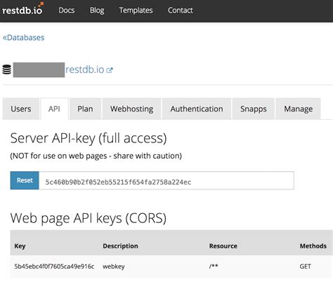 Connect To Online Database With Rest Https Restdb Io