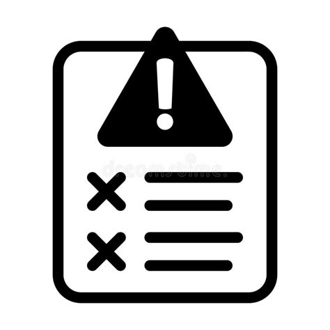 Error Report Icon Vector Set Fail Illustration Sign Collection Bug Symbol Stock Vector