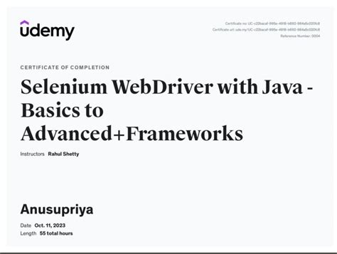 Learn Selenium Webdriver With Java Anusupriya M Posted On The Topic