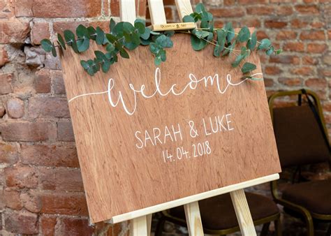 Hand Lettered Welcome Sign — Oops A Doodle