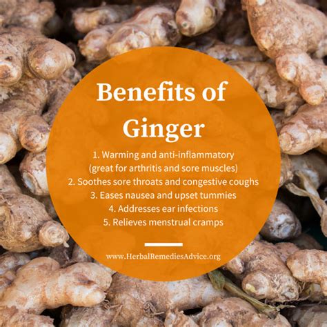 Health Benefits Of Ginger