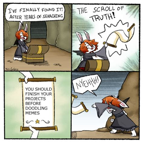 Scroll Of Truth Meme With Morphi By Hot Gothics On Deviantart