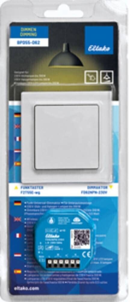 eltako funktaster set dimmer bpd55 d62 230v ab 96 33