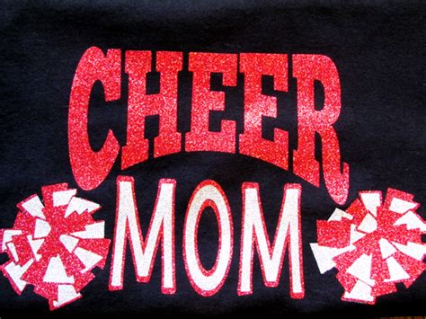 Cheer Mom Glitter Long Sleeve Shirt Long Sleeve Cheer Mom 45 Off