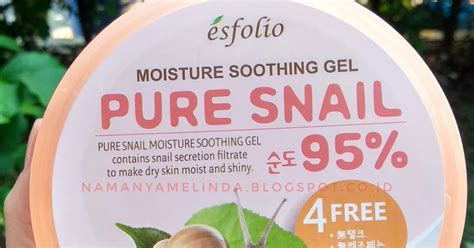 Esfolio Pure Snail 95 Moisture Soothing Gel
