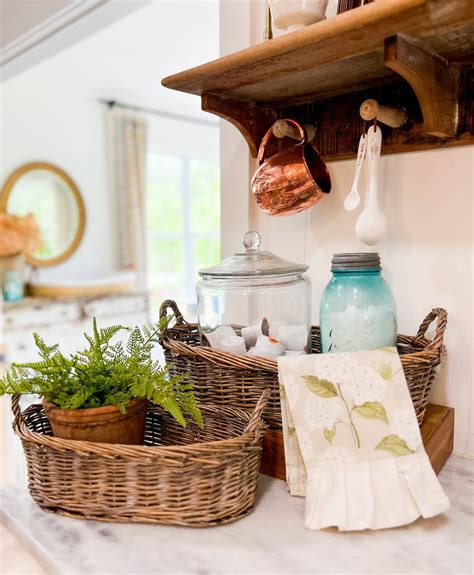 Nesting Oval Wicker Basket