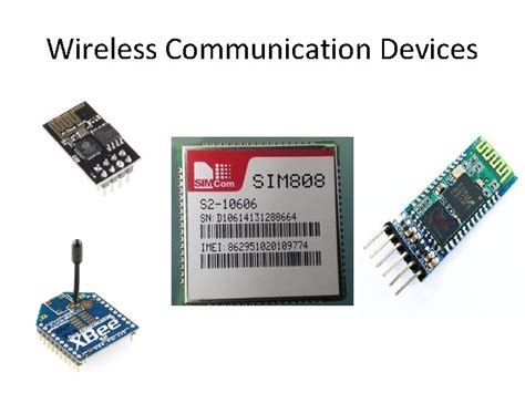 Wireless Communication Devices SPP Serial Port Protocol Bluetooth