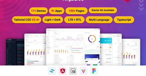 Vristo Tailwind Angular Admin Template Admin Templates Ft Dashboard And Tailwind Envato Elements