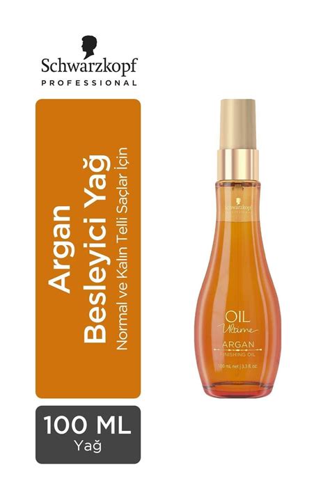 Oil Ultime Argan Finishing Oil - Normal ve Kalın Telli Saçlara Özel ...
