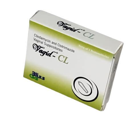 Vagid CL Clidamycin And Clotrimazole Vaginal Suppositories Lyn Nach Medical Center