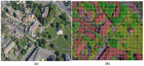 Uav Aerial Region Map And Processed Semantic Segmentation Map A Uav