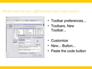 Smarticon To Run Formula Over Notes Documents PPT