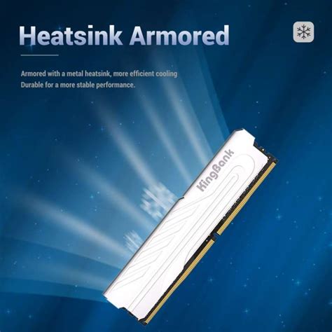 Jual Kingbank Ram Pc Ddr4 8gb 3200mhz Xmp Silver Heatsink Di Seller Cs New Jalan Mangga Dua